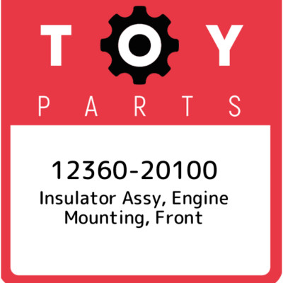 12360-20100 Toyota Insulator assy, engine mounting, front 1236020100 ...