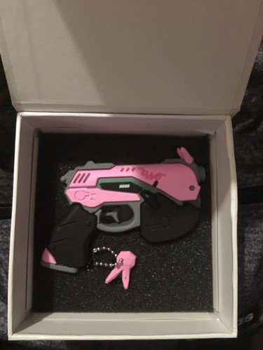 Overwatch D.va DVA Multi-function Cosplay Power Bank 6800mah Prop Gun ...