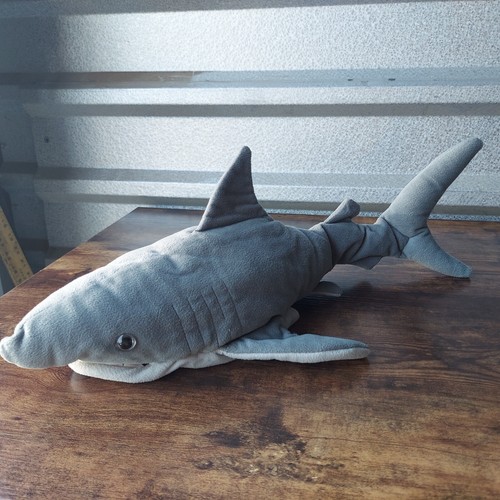 Folkmanis Shark Hand Puppet Plush Full Body Realistic Animal Learning ...