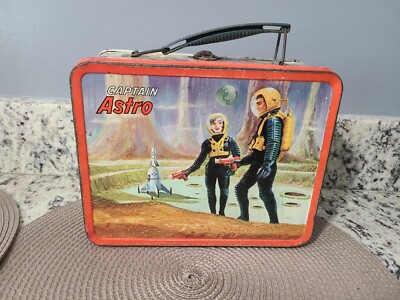 Vintage Ohio Art 1966 Captain Astro Lunchbox No Thermos | eBay