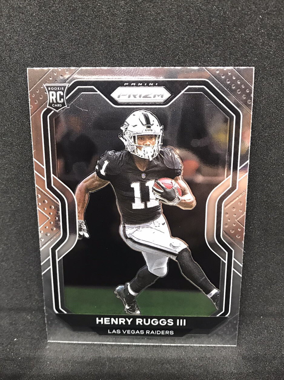 2020 Prizm Henry Ruggs III Base Rookie Card Las Vegas Raiders #372 RC ...