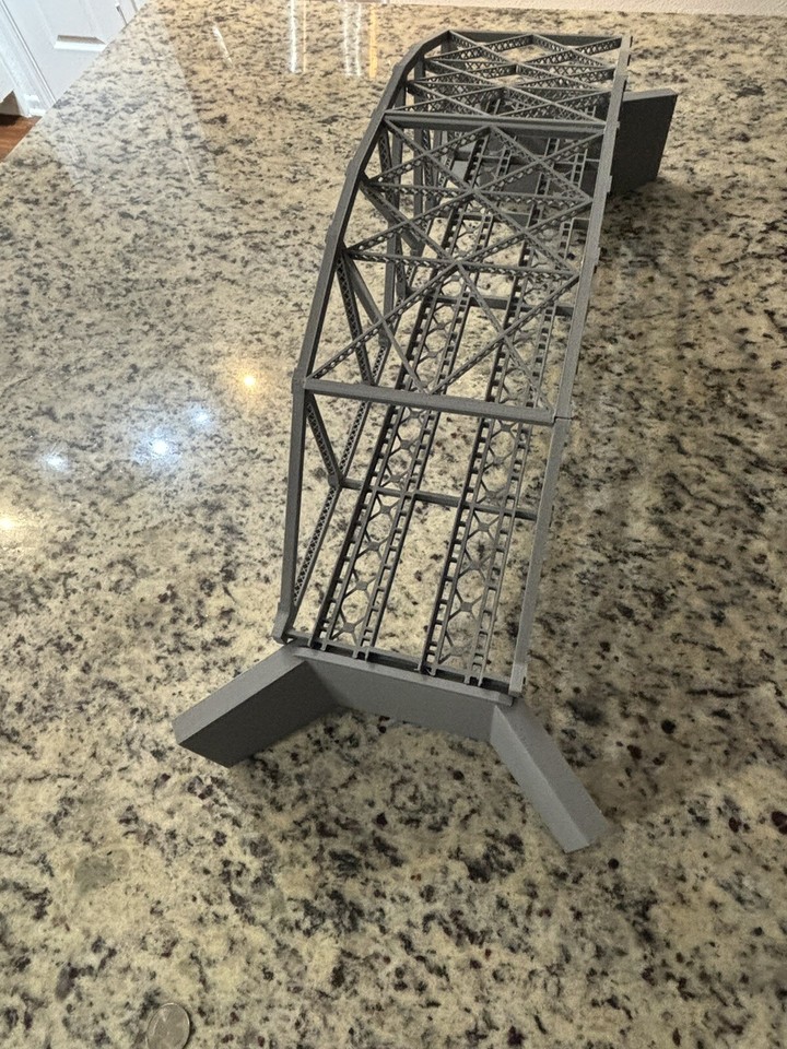 3D Printed Double Track HO Scale Bridge Abutment (Sold In Pairs) | eBay