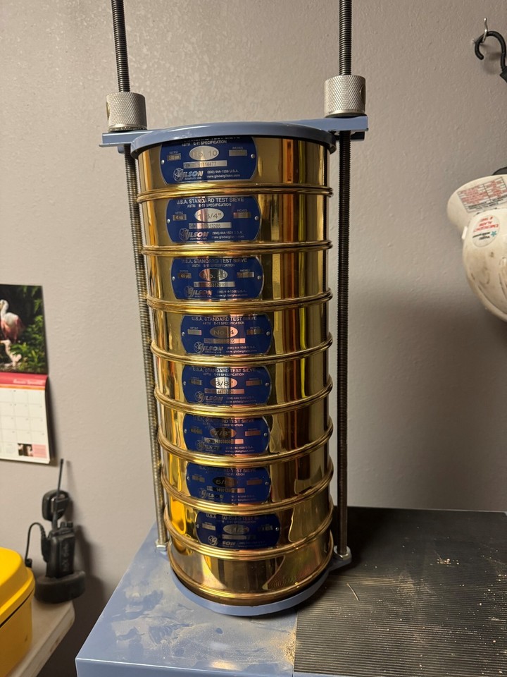 GILSON Model: SS-8R SIEVE SHAKER (#SS8-6058) | eBay