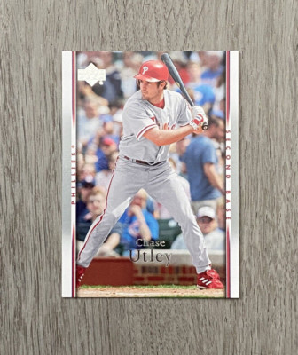 2007 MLB Upper Deck Baseball | Chase Utley | #881 | Philadelphia ...