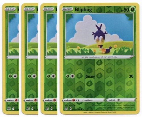 Blipbug Reverse Holo Common Playset (018/196) Pokemon Lost Origin ...