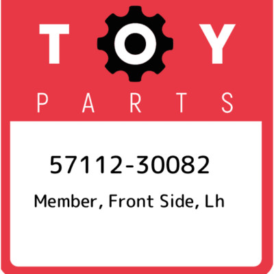 57112-30082 Toyota Member, front side, lh 5711230082, New Genuine OEM ...