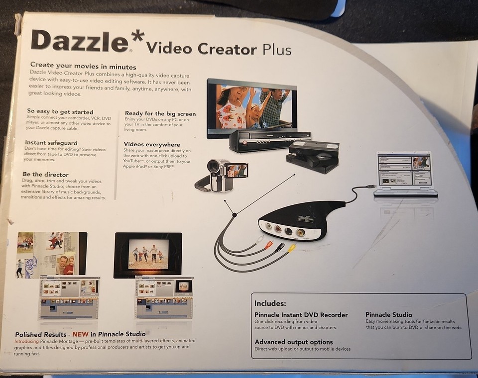 Dazzle Video Creator Plus Convert And Enhance - Does Not Include ...