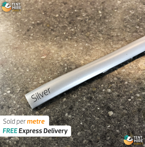 NEW Silver Motorhome & Caravan Rail PVC Infill Rubber Trim Strip (12mm ...