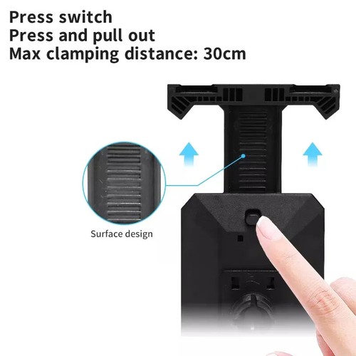 Universal Tablet Adapter - Adjustable Tripod Mount Clamp Holder Android ...