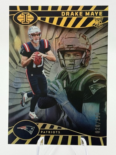 2024 Panini Illusions - Drake Maye #59 Trophy Collection Cubic /399 (RC ...