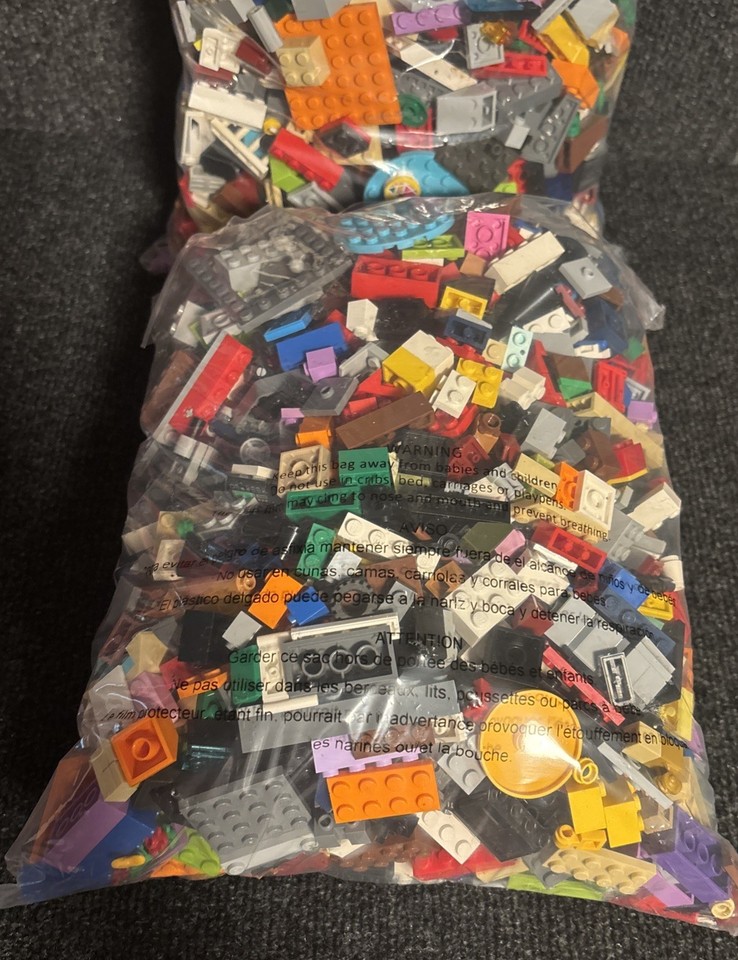 LEGO Brand Bulk Mix Lot Random Assorted Bricks & Pieces 7.6 lbs | eBay