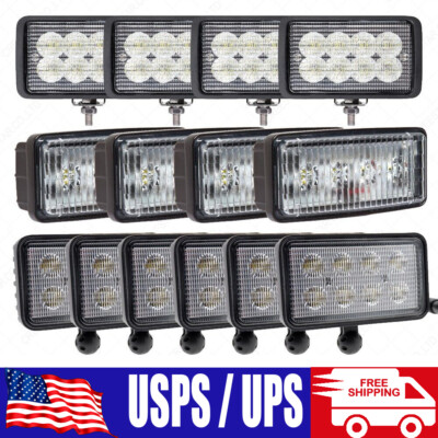 14x LED Wrok Lights Kit For John Deere 8010T Series 8110T 8210T 8310T ...