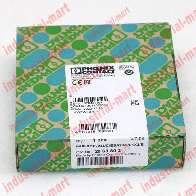 1PC New Phoenix PSR-SCP-24UC/ESA2/4X1/1X2/B 2963802 relay One year ...