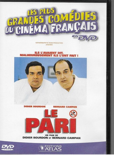 The Bet - DVD - Didier Bourdon - Bernard Campan - Isabelle Ferron ...