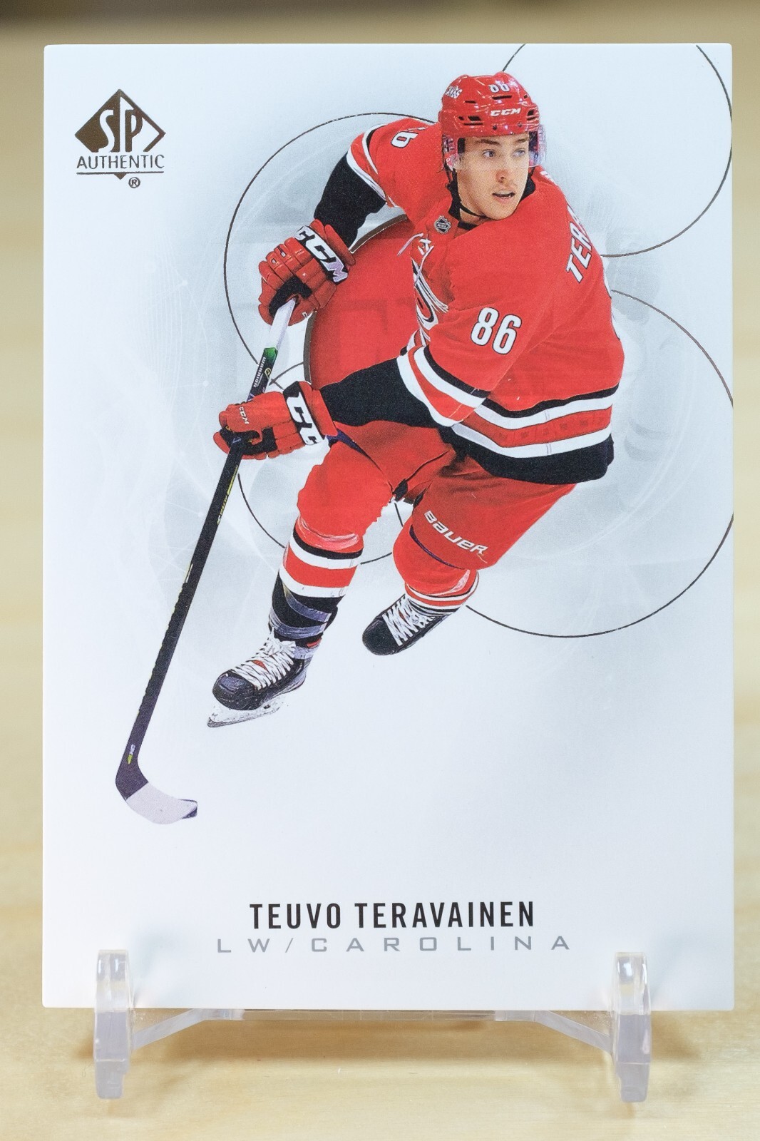 2020-21 Upper Deck SP Authentic Base #59 Teuvo Teravainen - Carolina ...