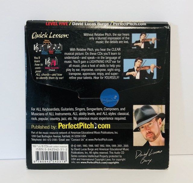 The Relative Pitch Ear Training SuperCourse by David Lucas Burge (1999 ...