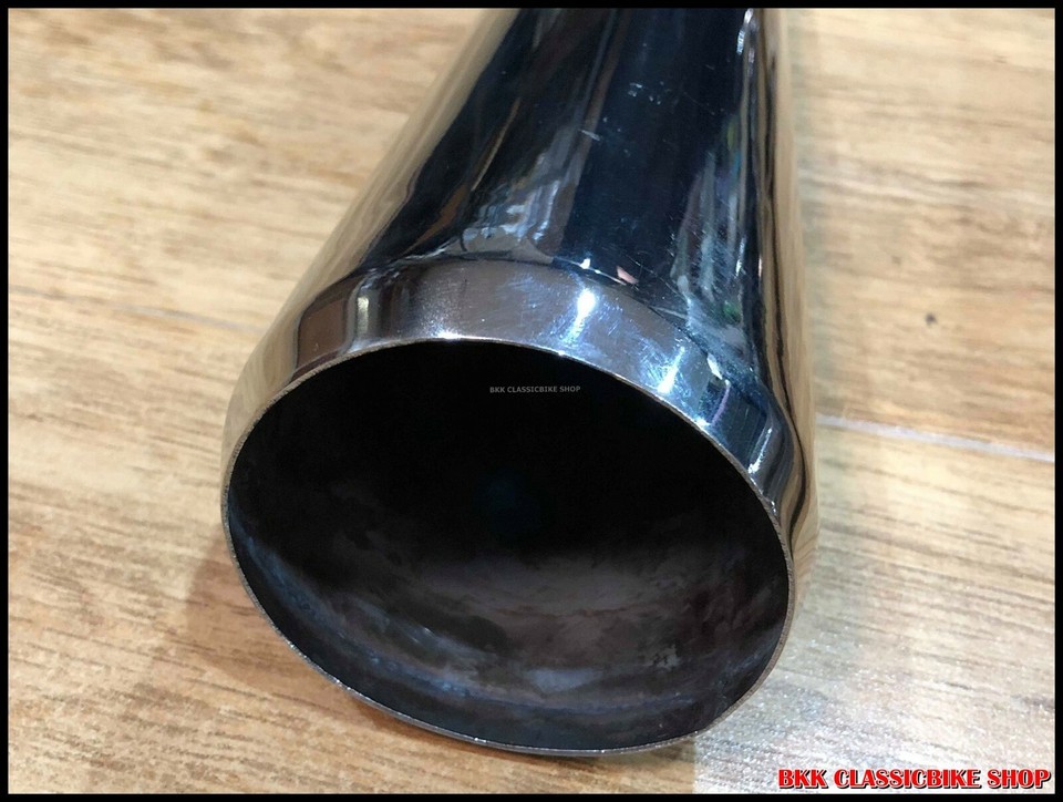 HONDA CYB72 CYB77 CB77 CB72 EXHAUST MUFFLER Megaphones stainless steel ...