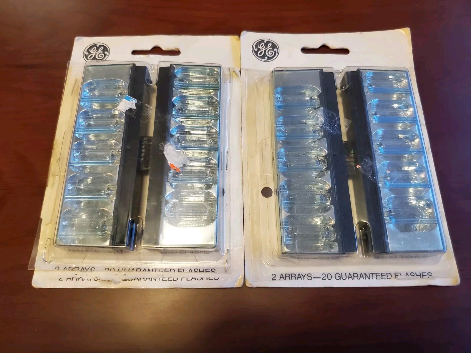 Vintage General Electric Flash Bar II Twin Pack Polaroid SX 70 New Lot ...