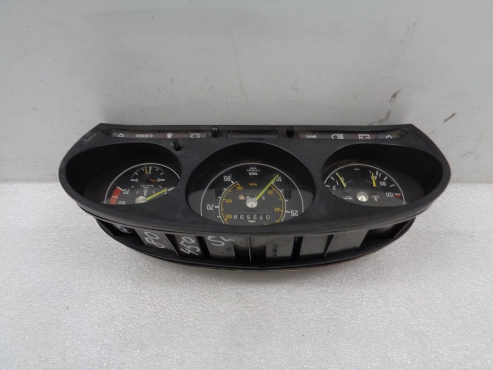 1973-1980 Mercedes 450SL R107 Speedometer Cluster 72k Miles OEM ...