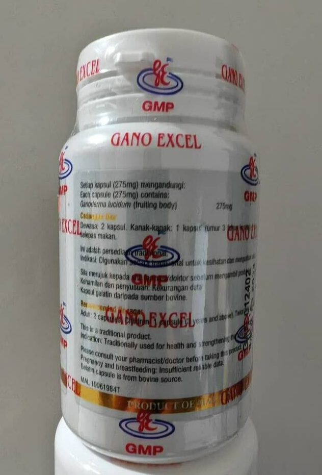 Gano Excel Ganoderma Lucidum 90 Capsules Reishi Lingzhi FREE SHIPPING ...