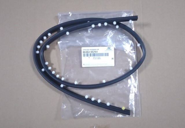 Hyundai OEM 2018 Sonata Front Bumper Grille Grill-upper Molding ...