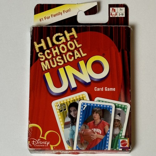 Disney High School Musical Uno Card Game 2006 - Complete 27084430295 | eBay