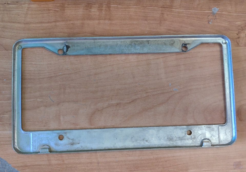 Vintage Chico California Jack Heskett Lincoln Mercury License Plate ...