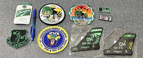 Ohio Air National Guard 112th Fighter Squadron Patch 180th Fighter Wing ...