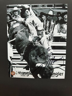 Ty Murray Hot! signed autographed bull riding PBR 8x10 photo Beckett ...