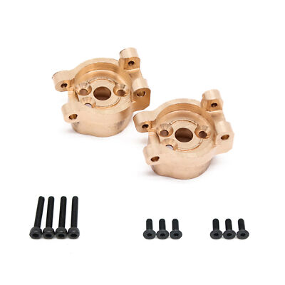 2x Brass Counterweight Rear Axle C Hub Mount for TRX-4 TRX-6 1/10 RC ...