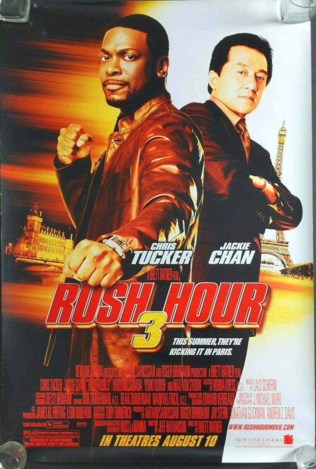 Rush Hour 3 Movie Poster