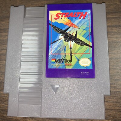 Stealth ATF ACTIVISION NES NINTENDO ENTERTAINMENT SYSTEM 1989 TESTED ...