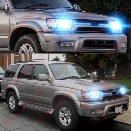 For Toyota 4Runner 1999 2000 2001 2002 - 2pc 8000K LED Headlight Bulb ...