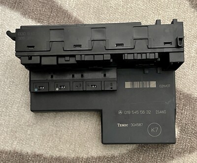 MERCEDES W210 W202 00-03 FUSE RELAY SAM MODULE BODY CONTROL UNIT WIPERS ...