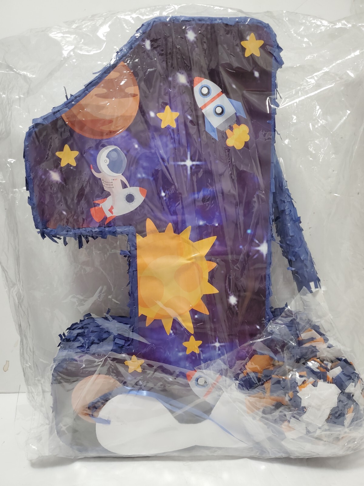 Number 1 Pinata for Kids 1st Birthday Party Decoration Supply Space ...