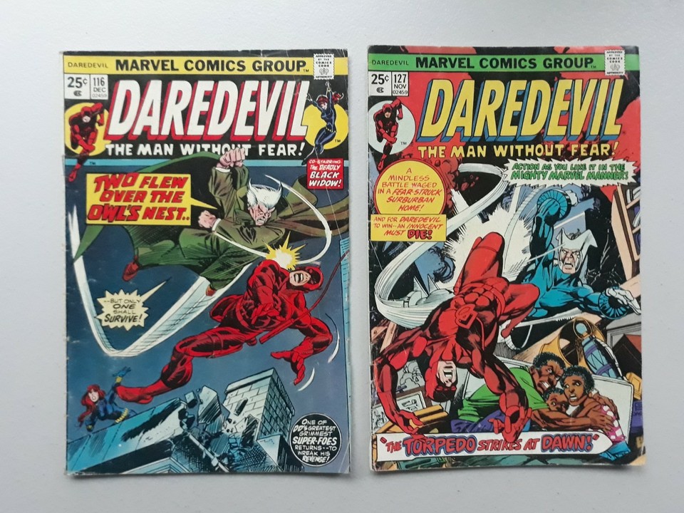 Daredevil 107, 114, 116, 127, 132, 138 Marvel Comics MCU | eBay