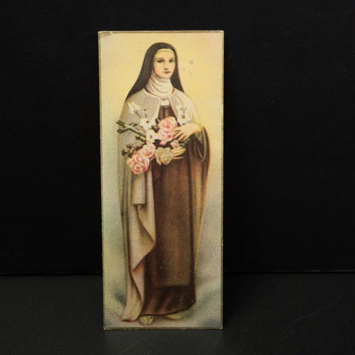 Vtg 1930s Catholic Holy Prayer Card Saint Therese of Lisieux 1930s ...