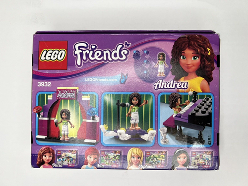 LEGO FRIENDS: Andrea's Stage (3932) for sale online | eBay