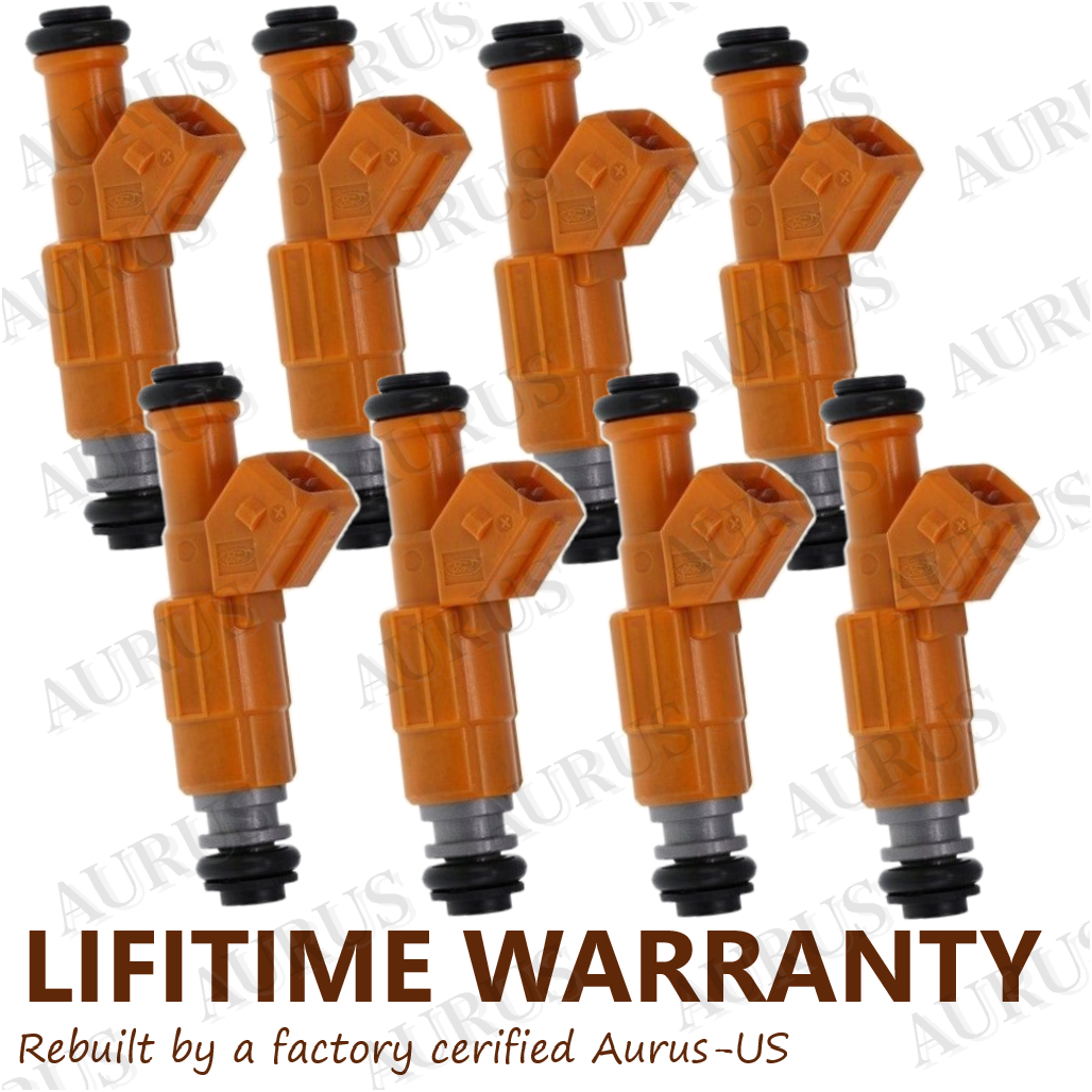 OEM Bosch 8 FUEL INJECTORS 0280155710 FOR 1994-1998 Lincoln Mercury ...