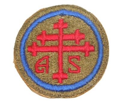 Original Post WWI US Army Advance Service Supply Patch S44 | eBay