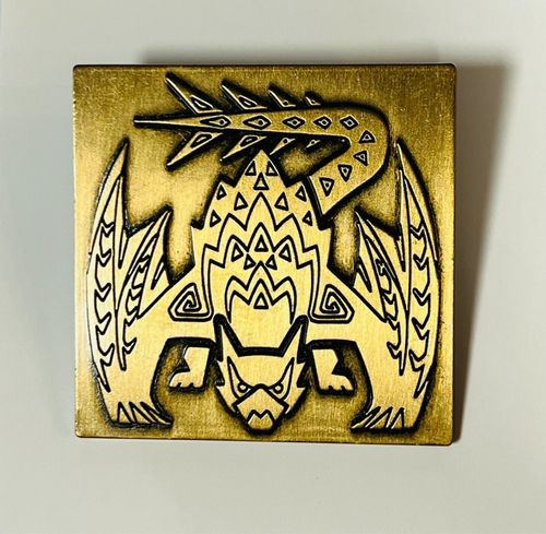 Nargacuga Monster Hunter Pin - MH 20th Anniversary THICK BOLD Icon Pin ...