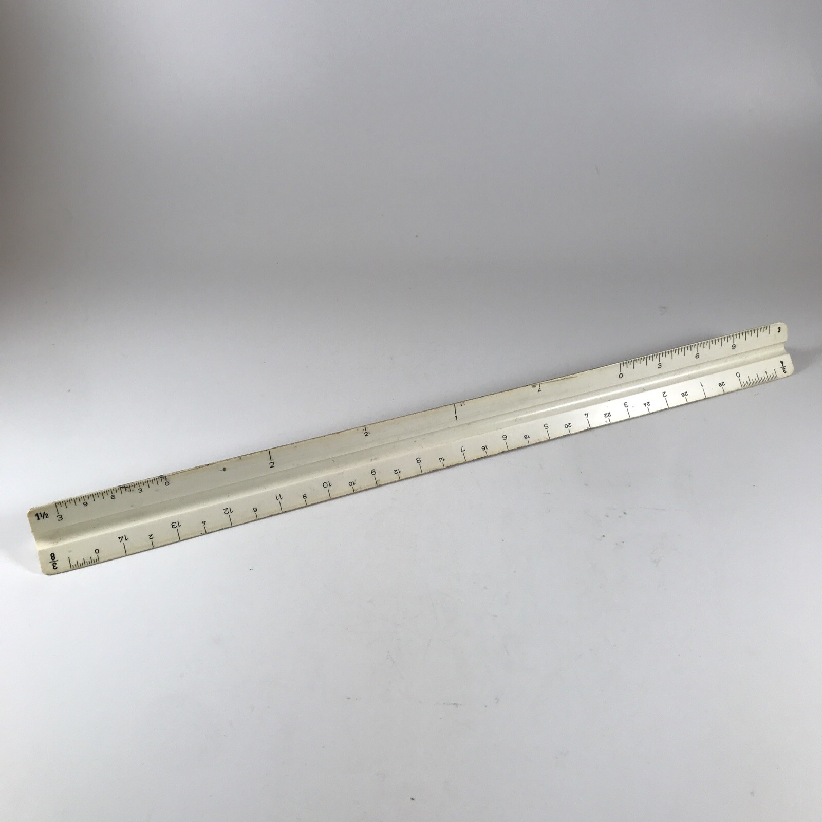Alvin Architect Scale Drafting Ruler No 110P Triangular West Germany ...