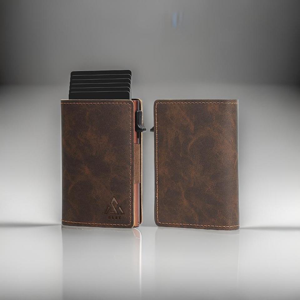 US SELLER Wallets For Men Wallet Credit Card Leather RFID Blocking ...