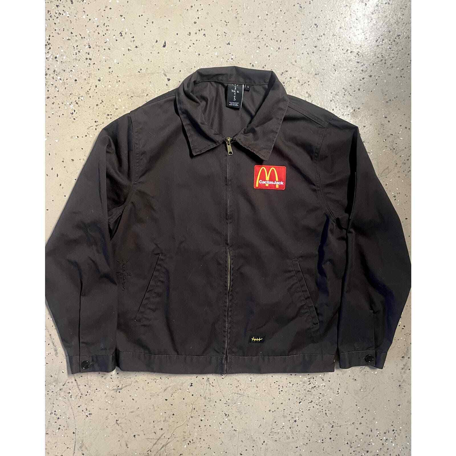 Travis Scott Cactus Jack McDonald's Work Jacket Brown - Gem