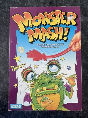 Never Opened 1994 MONSTER MASH Game Parker Brothers Still Taped Rare ...