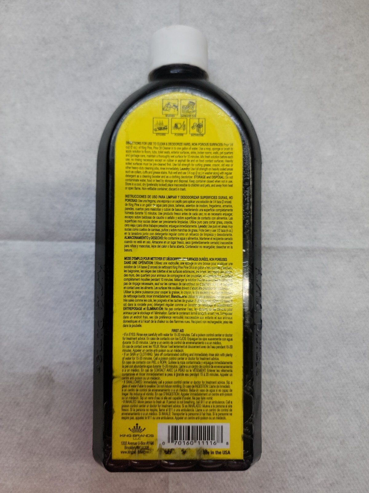 KING PINE CONCENTRATED PINE OIL CLEANER 12 fl oz Multi-Surface. | eBay