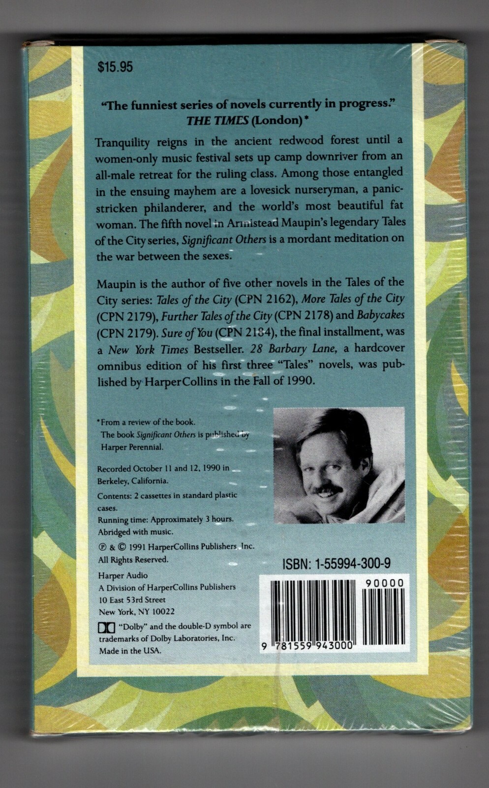 Significant Others by Armistead Maupin (1998, Audio Cassette, Abridged ...