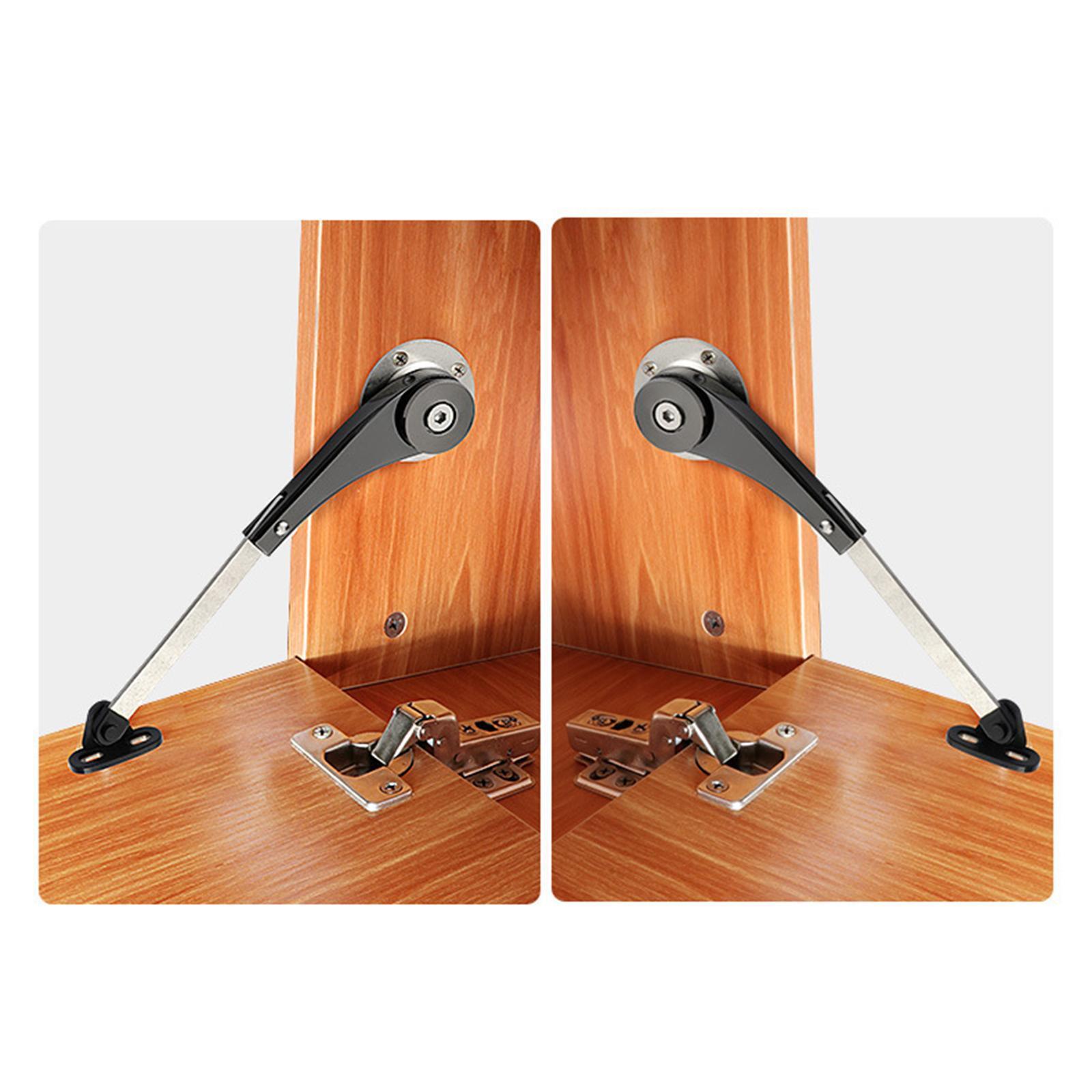 2Pcs Professional Soft Closing Lid Support Hinge for Cupboard Wardrobe ...