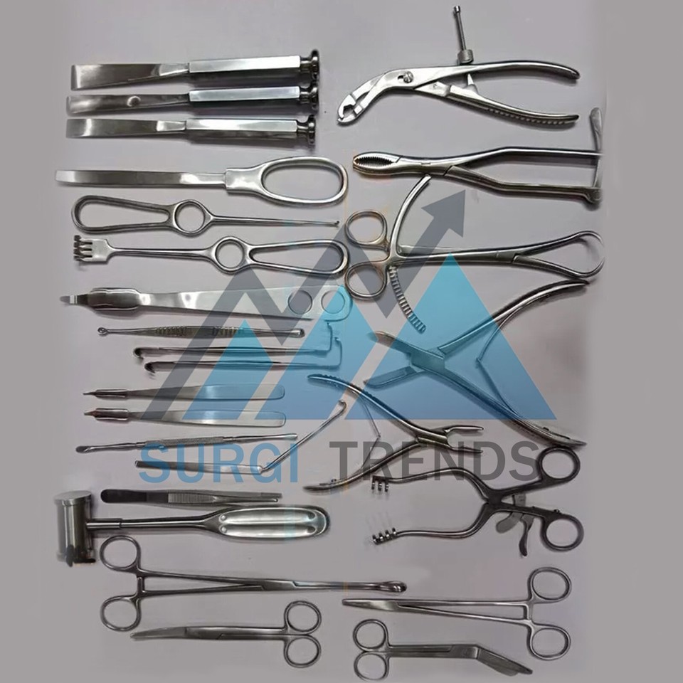 Basic Orthopedic Surgery Set of 25 Pcs Surgical Instruments Best Quality | eBay