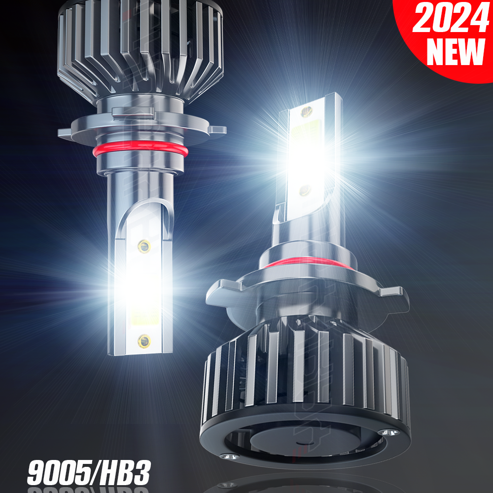 For Dodge Durango 2016-2020 6000K 2x 9005 LED Headlight High/Low Beam ...